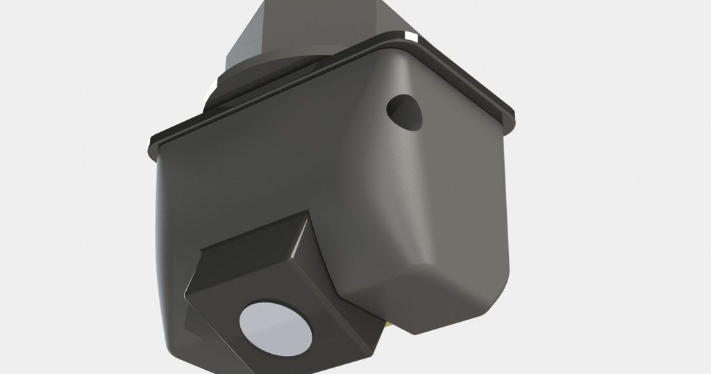 Rearview camera mount with vehicle registration light for GAZ auto by ...