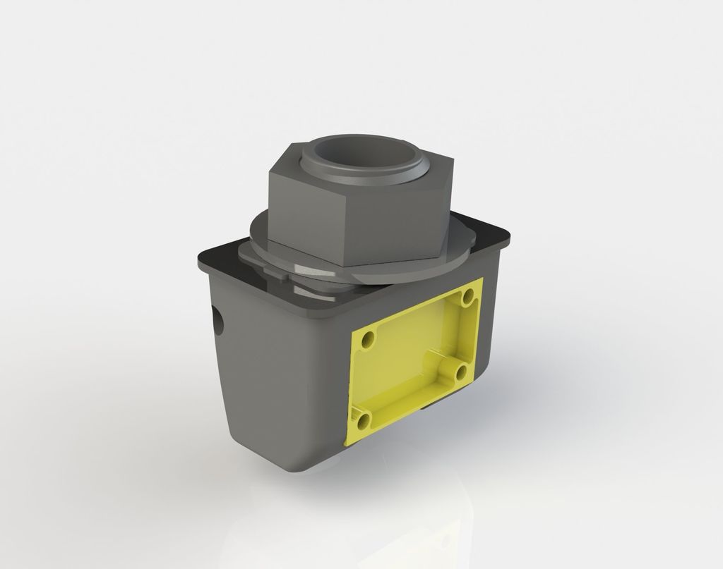 Rearview camera mount with vehicle registration light for GAZ auto by KaosuNeko | Download free ...