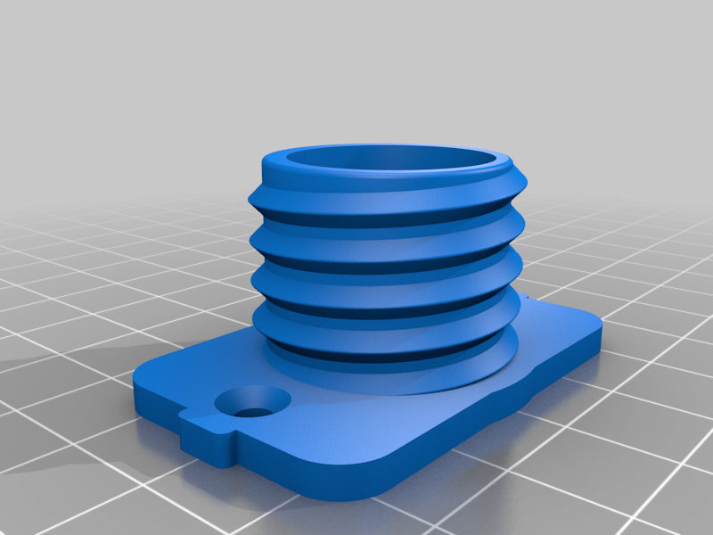 Rearview camera mount with vehicle registration light for GAZ auto by KaosuNeko | Download free ...