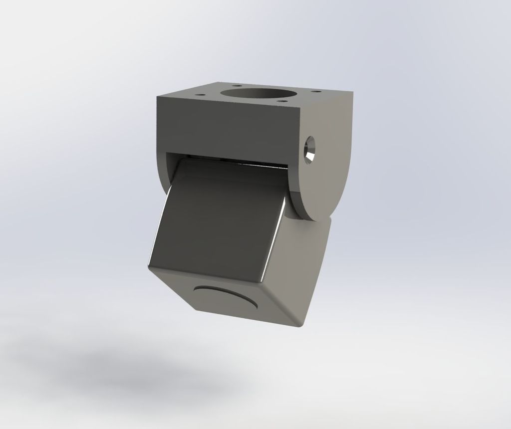 Simple car camera mount by KaosuNeko | Download free STL model | Printables.com