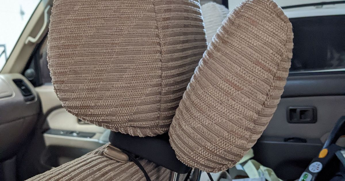 3rd Gen 4Runner rear headrest holder by whamcam27 | Download free STL ...