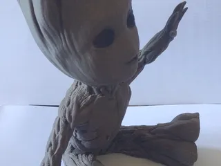 Waving Groot by Linux User Group Oberschwaben | Download free STL model ...
