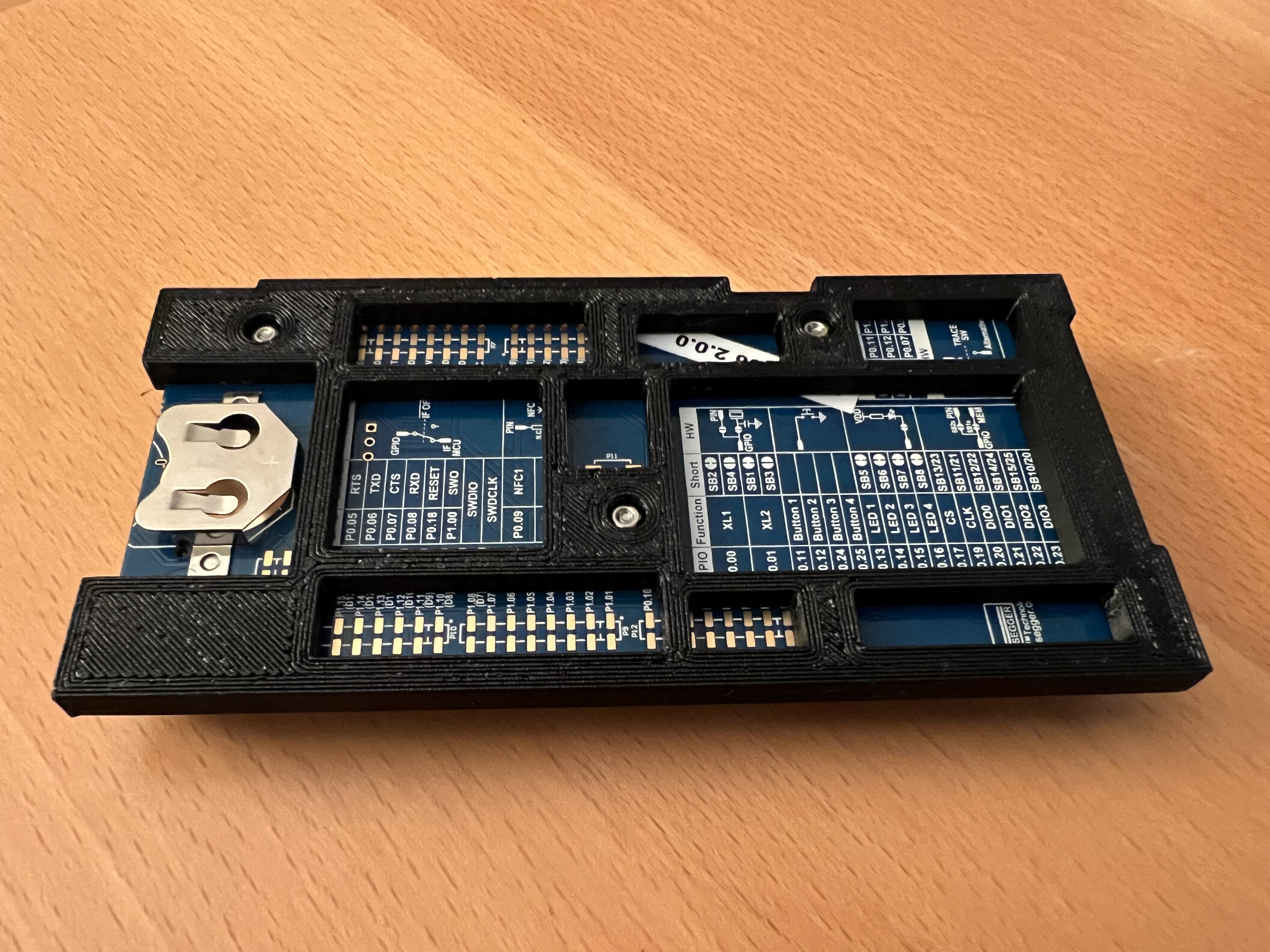 NRF52840-DK Case/Holder by NotEnoughGlue | Download free STL model ...