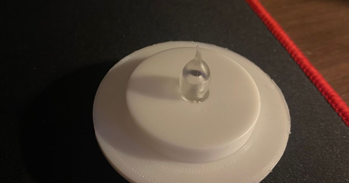 55 x 3mm disc 37mm ID tealight holder by Suicidesam | Download free STL ...