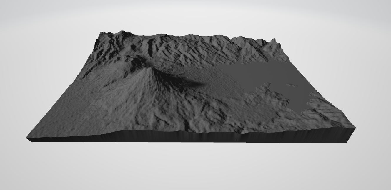 Volcan Arenal, Costa Rica by Elinator | Download free STL model ...