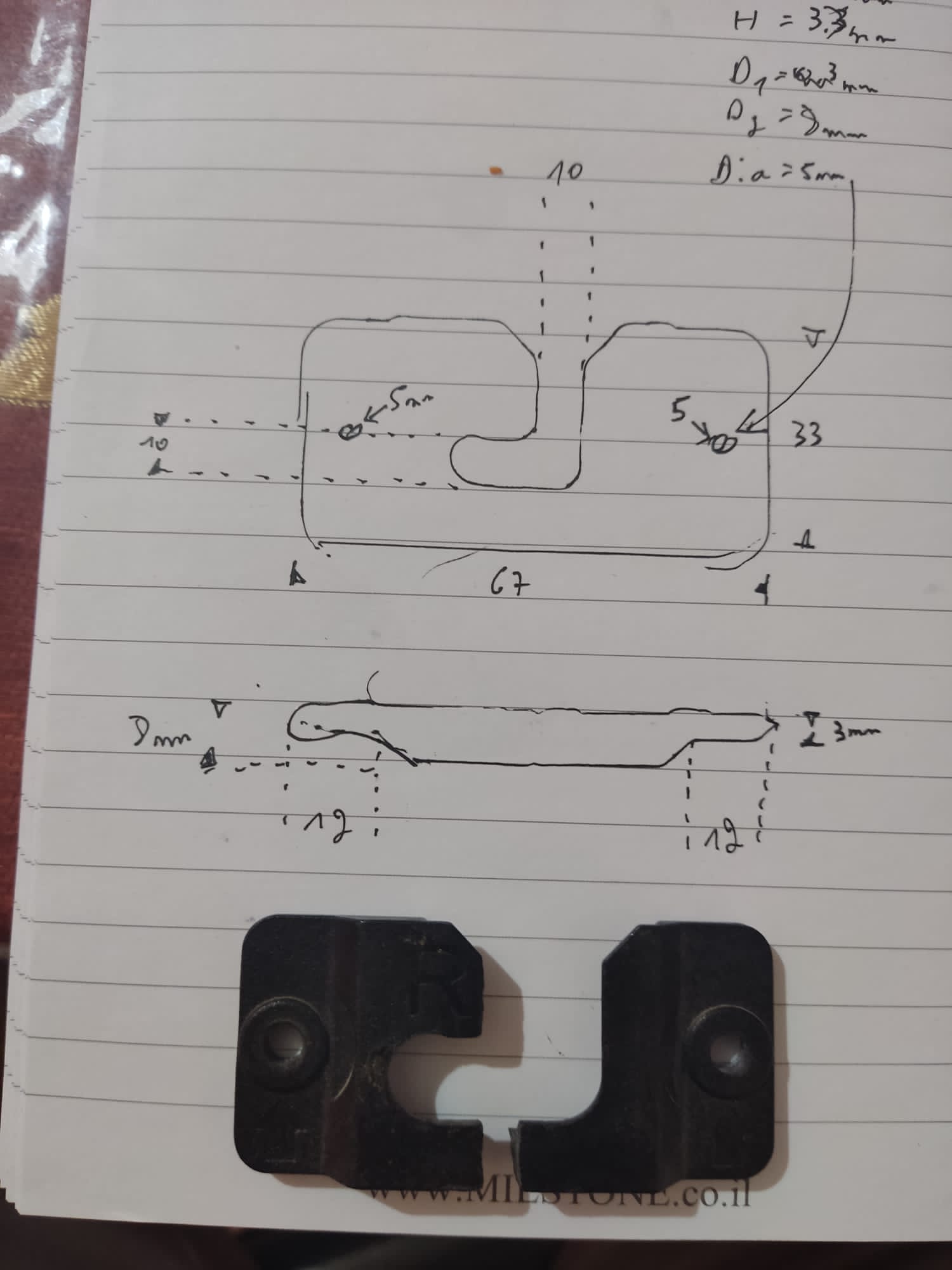 AH96 Samsung speaker mount by slavik kopanov | Download free STL model ...