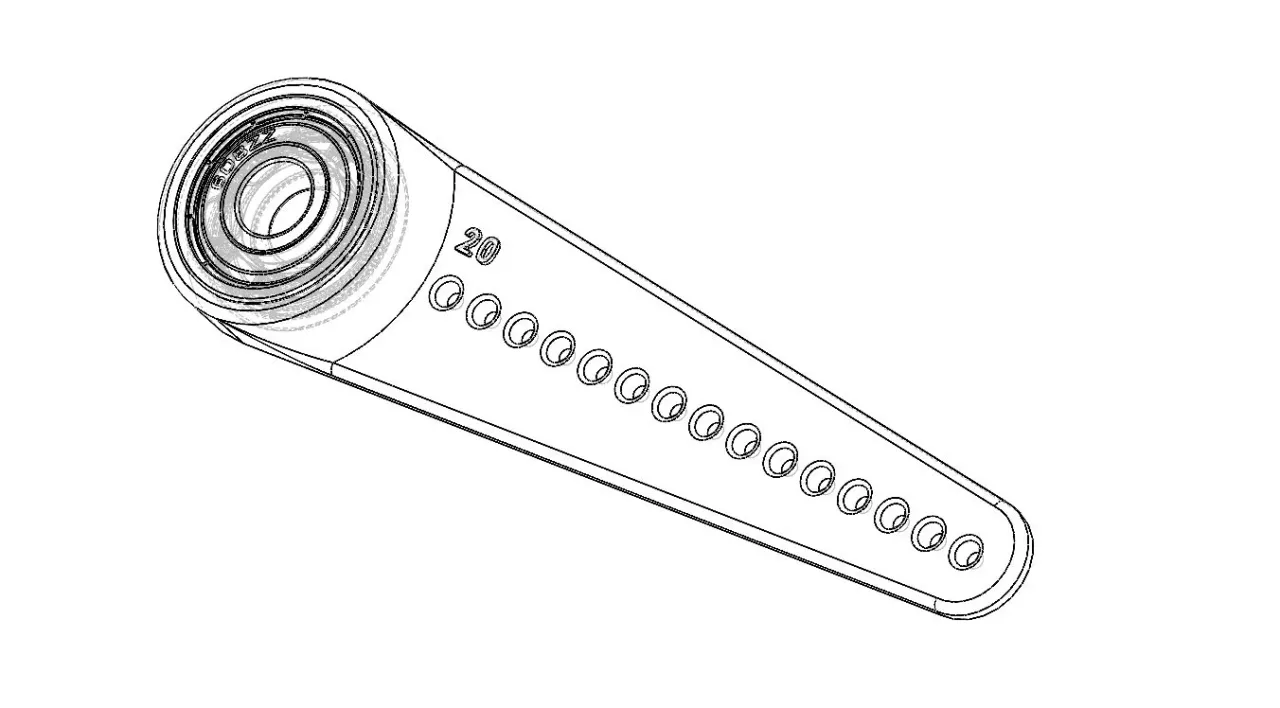 Circle-drawing auxiliary tool (Rotio Compass) by slavik kopanov ...
