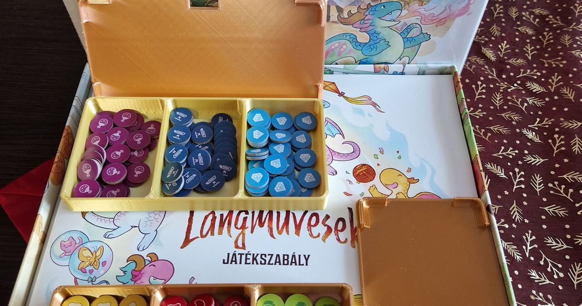 FlameCraft - Token Box and Lid Remix by varjujan | Download free STL ...