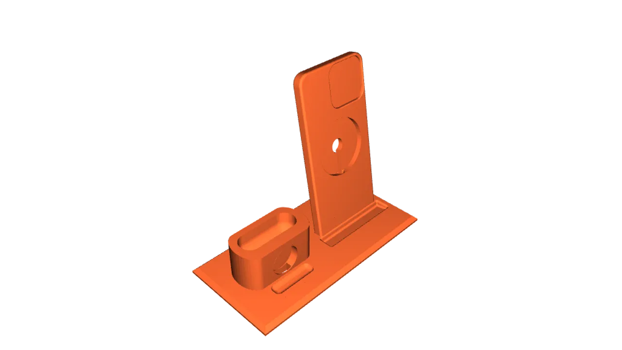 iPhone 12 Pro Max Magsafe Stand by H85 | Download free STL model ...