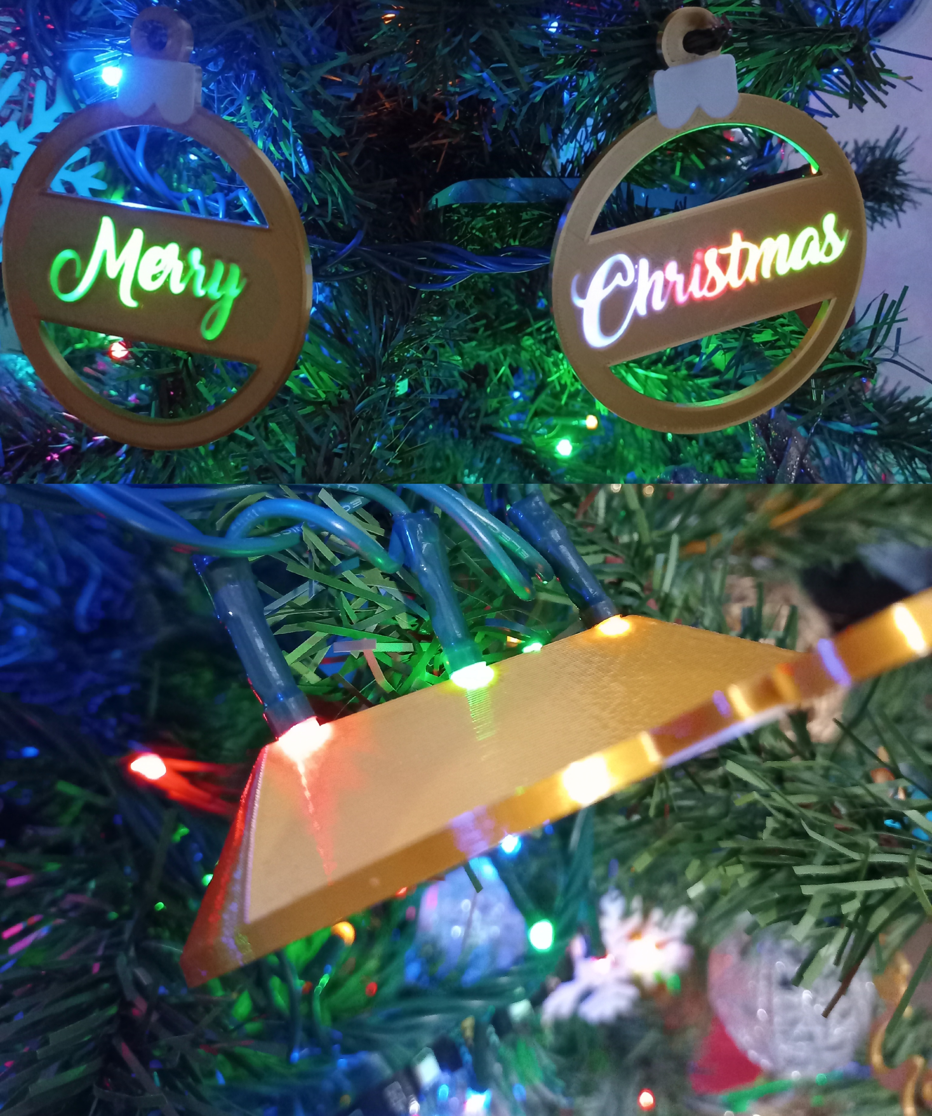 Luminous Christmas Ornaments by Carras_3d | Download free STL model ...