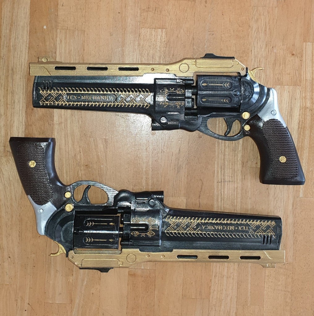 DESTINY 2 - THE LAST WORD HAND CANNON by jdflute | Download free STL ...