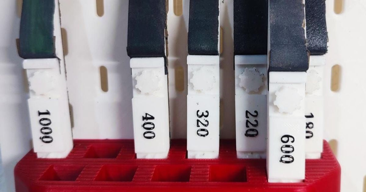 SANDING STICKS HOLDER SKADIS by BlacKraken | Download free STL model ...