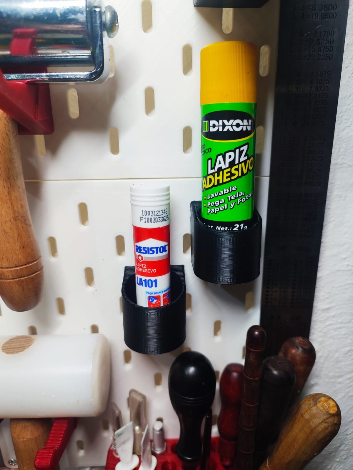 Skadis glue stick holder by BlacKraken | Download free STL model ...