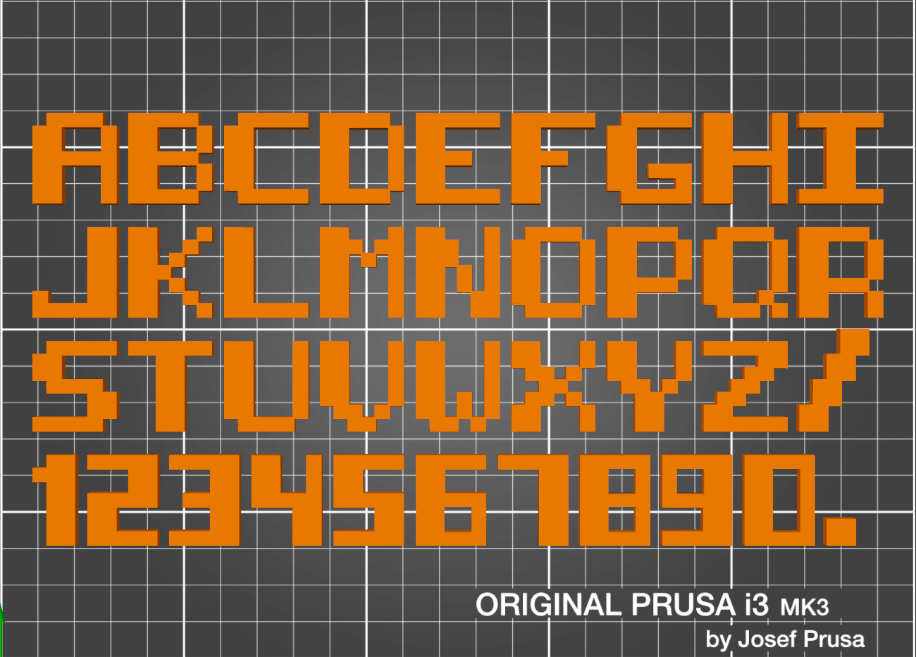 8-Bit Letters & Numbers Full Set by Triple G Workshop | Download free ...