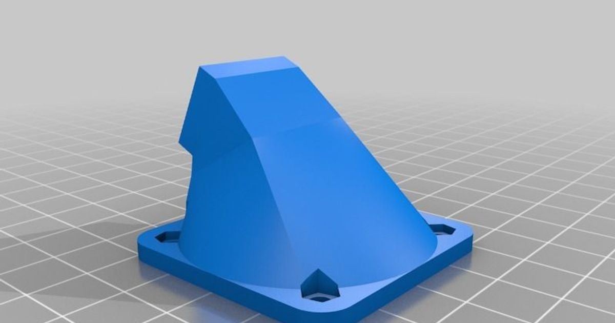 40mm fan to blower adapter by Andrei Vasarhelyi | Download free STL ...