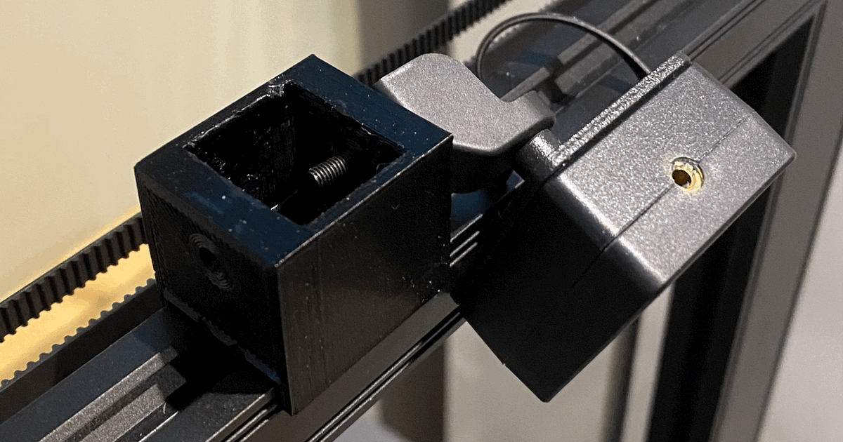 Filament Run Out Sensor Mounting Ender3-S1 V1 by Ovland3D | Download ... Filament Run Out Sensor Mounting Ender3-S1 V1 by Ovland3D | Download ...