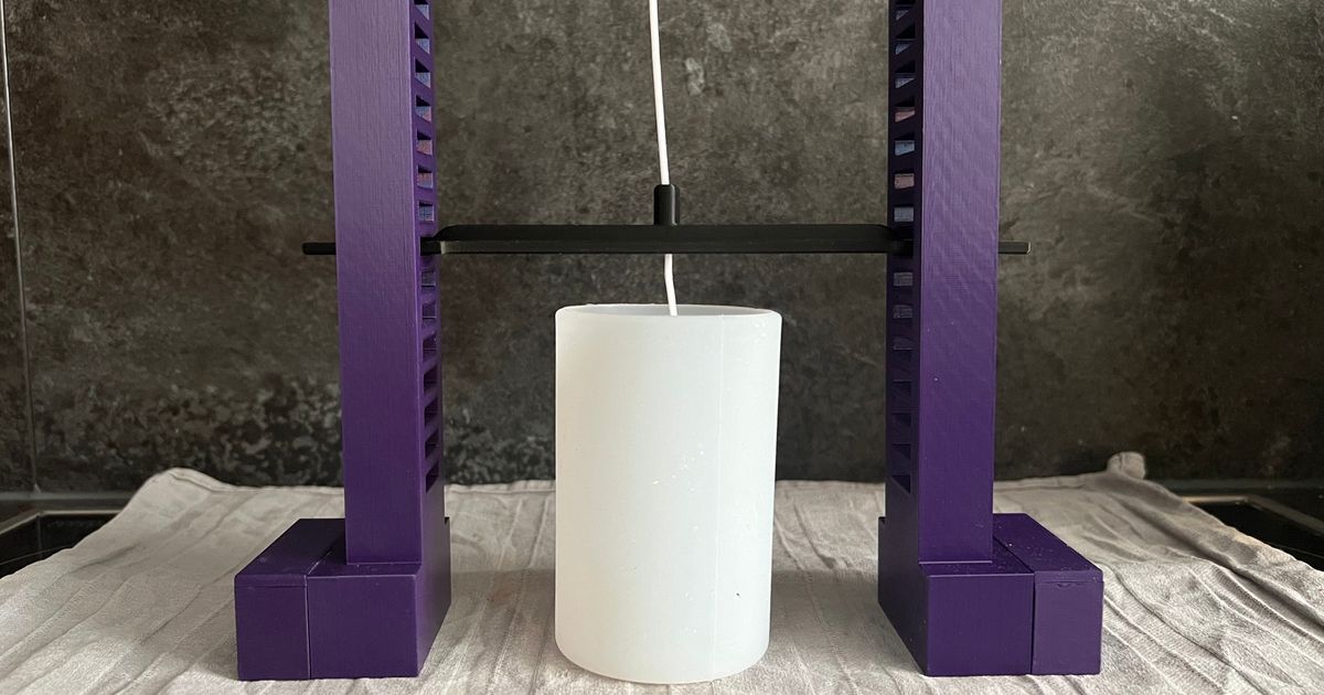 Candle Maker by Pippo | Download free STL model | Printables.com