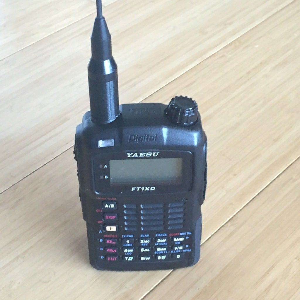 Yaesu SMAJ to SMA antenna adapter sleeve by FiveAngle | Download free ...