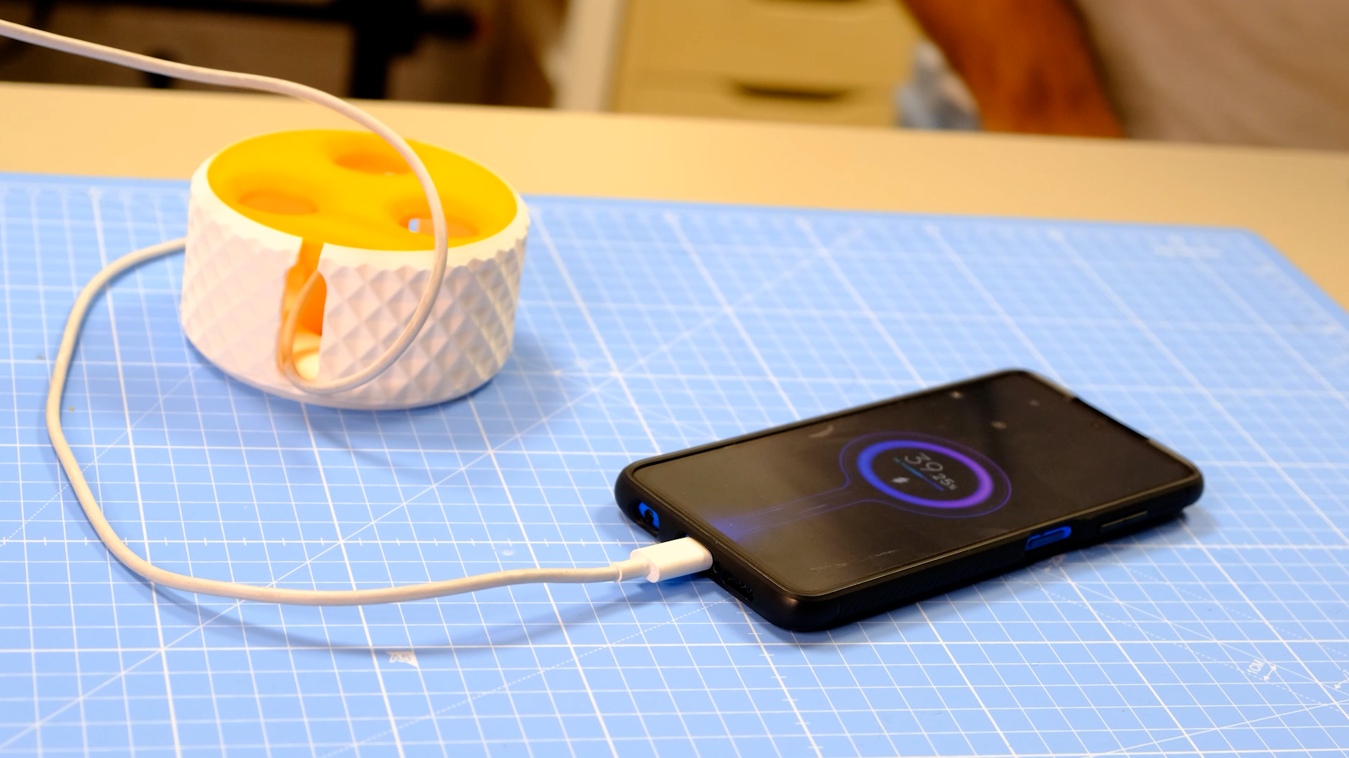 Organizador de cables personalizado by Control 3D | Download free STL ...