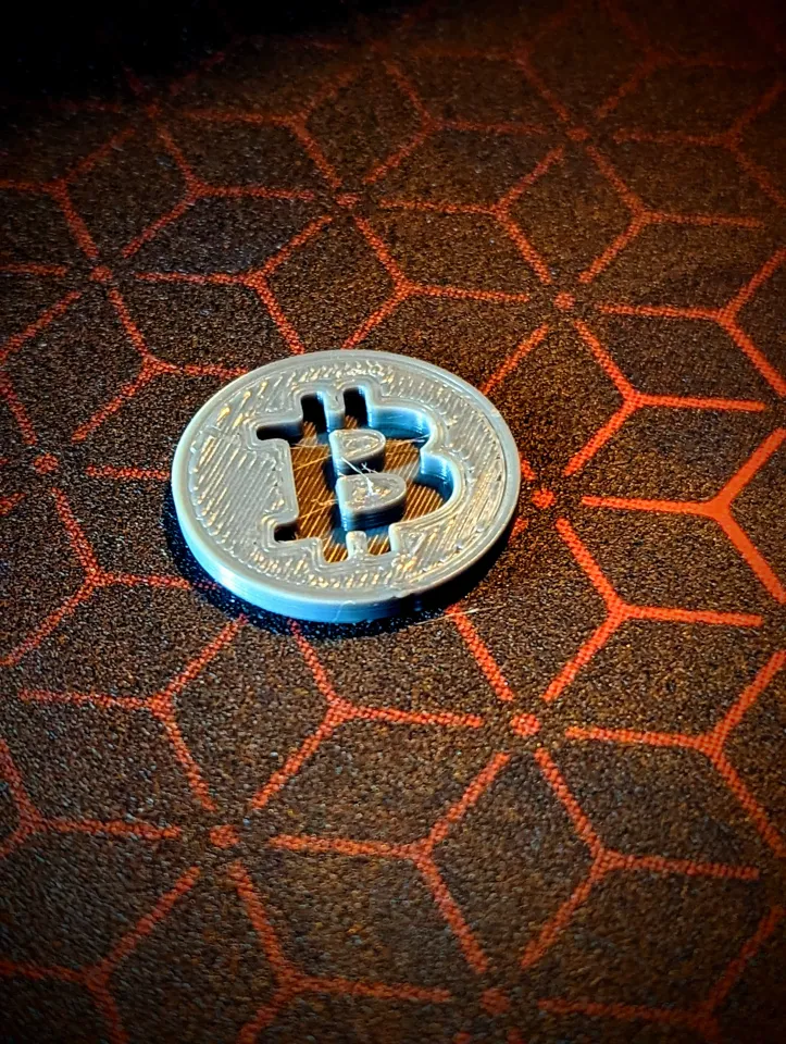 Bitcoin Shopping Cart Coin by nyknyc | Download free STL model ...