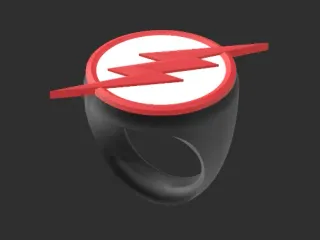 black flash ring by Flameintherain | Download free STL model ...