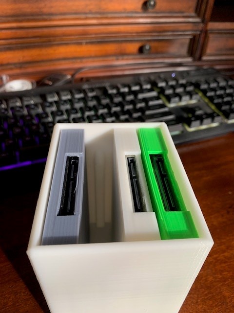 Hard Drive Enclosure Storage by Justin Spanier | Download free STL ...