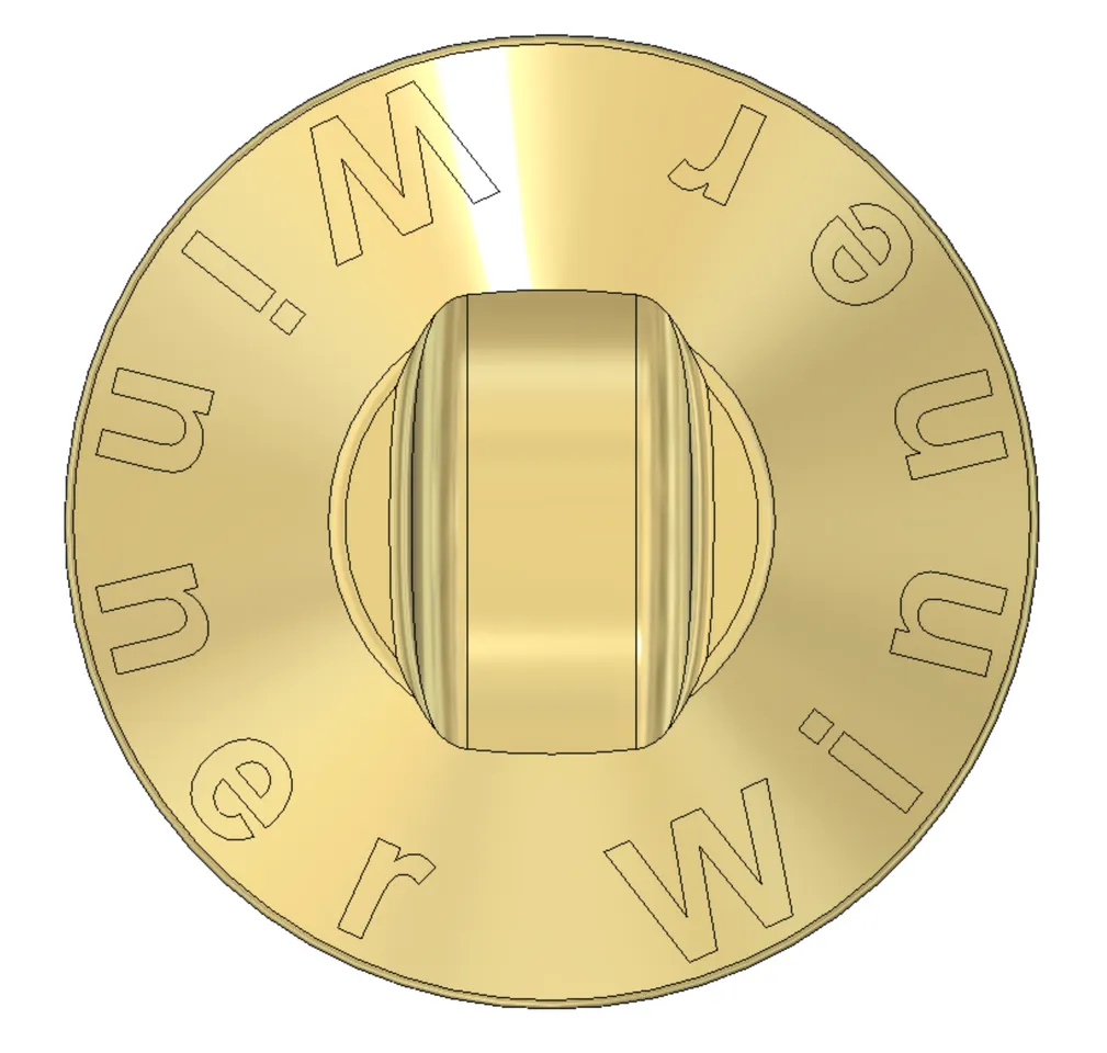 Winner trophy / Token by FEW | Download free STL model | Printables.com