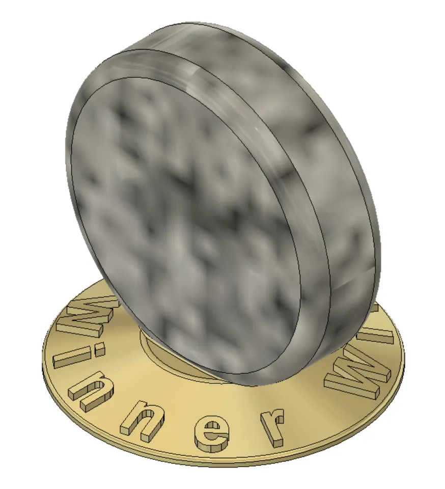 Winner trophy / Token by FEW | Download free STL model | Printables.com