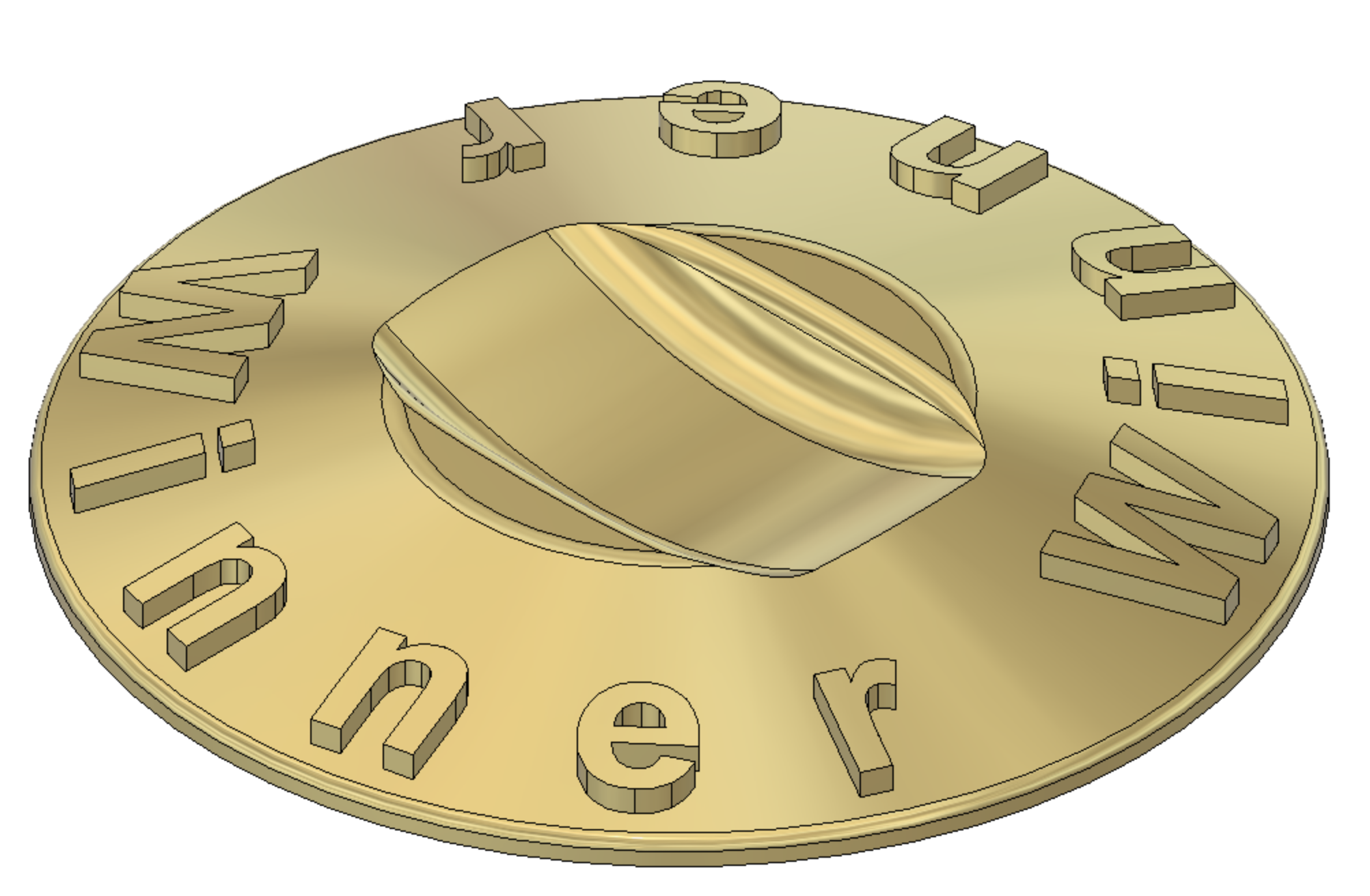 Winner trophy / Token by FEW | Download free STL model | Printables.com