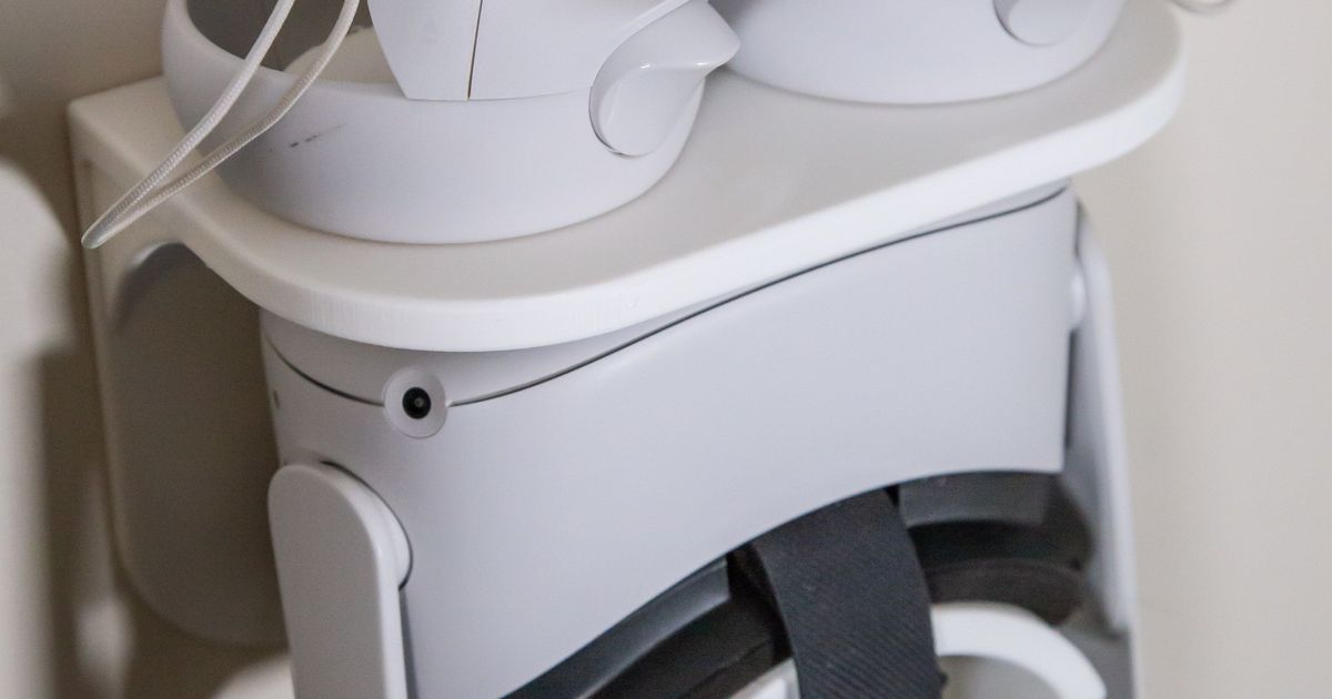 Oculus Quest Wall Mount System von Daniel Ryan | Kostenloses STL-Modell ...