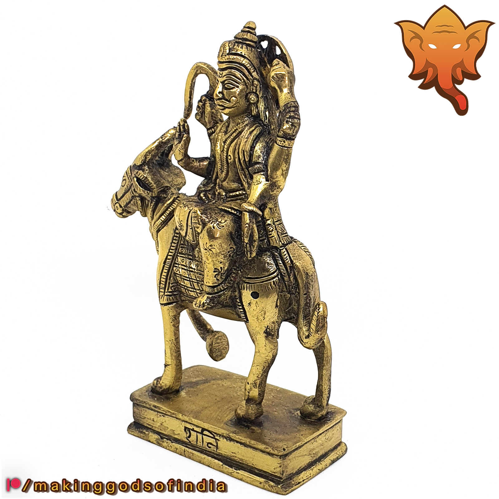 Saturn 'Shani' - God of Karma by Vedic Futura | Download free STL model ...