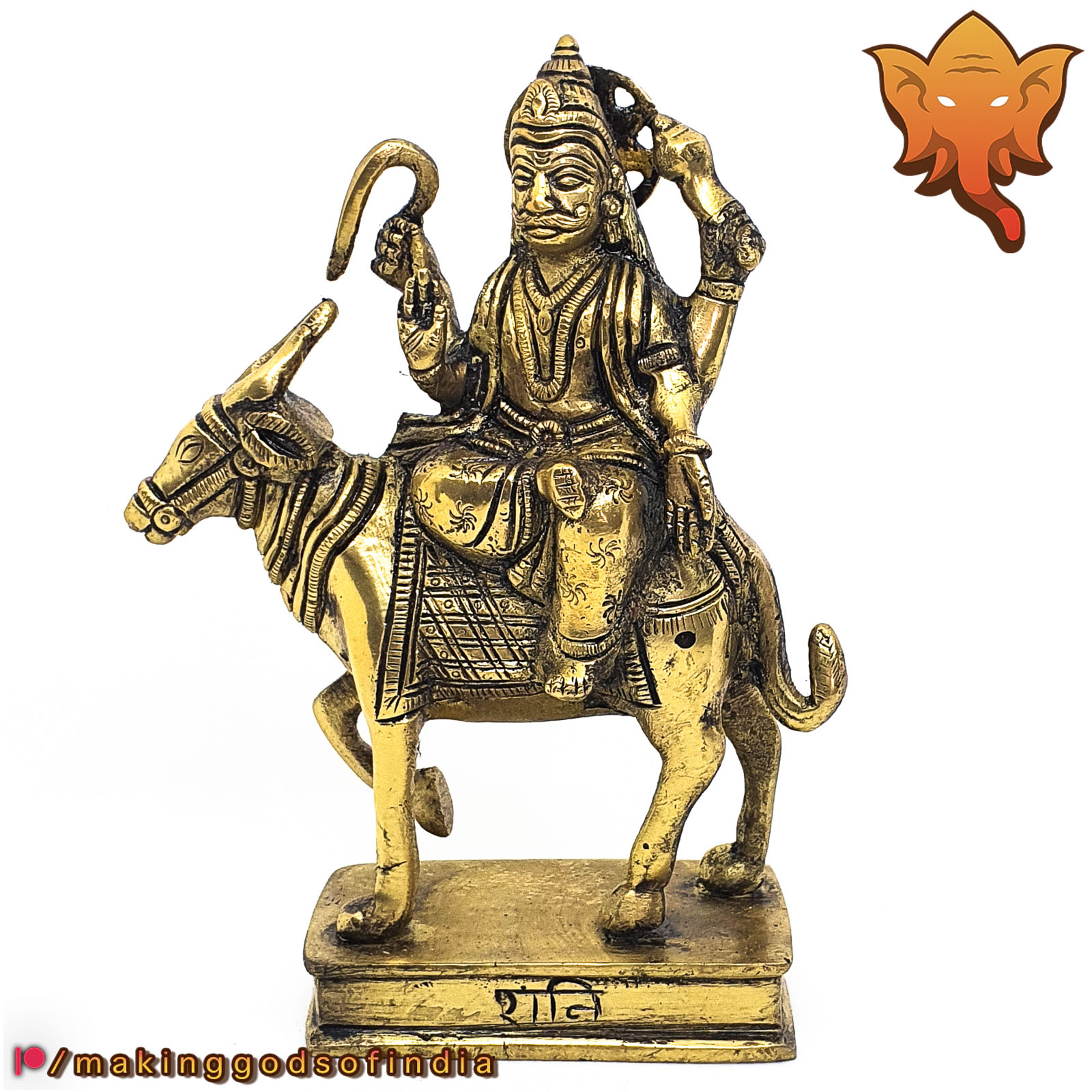 Saturn 'Shani' - God of Karma by Vedic Futura | Download free STL model ...
