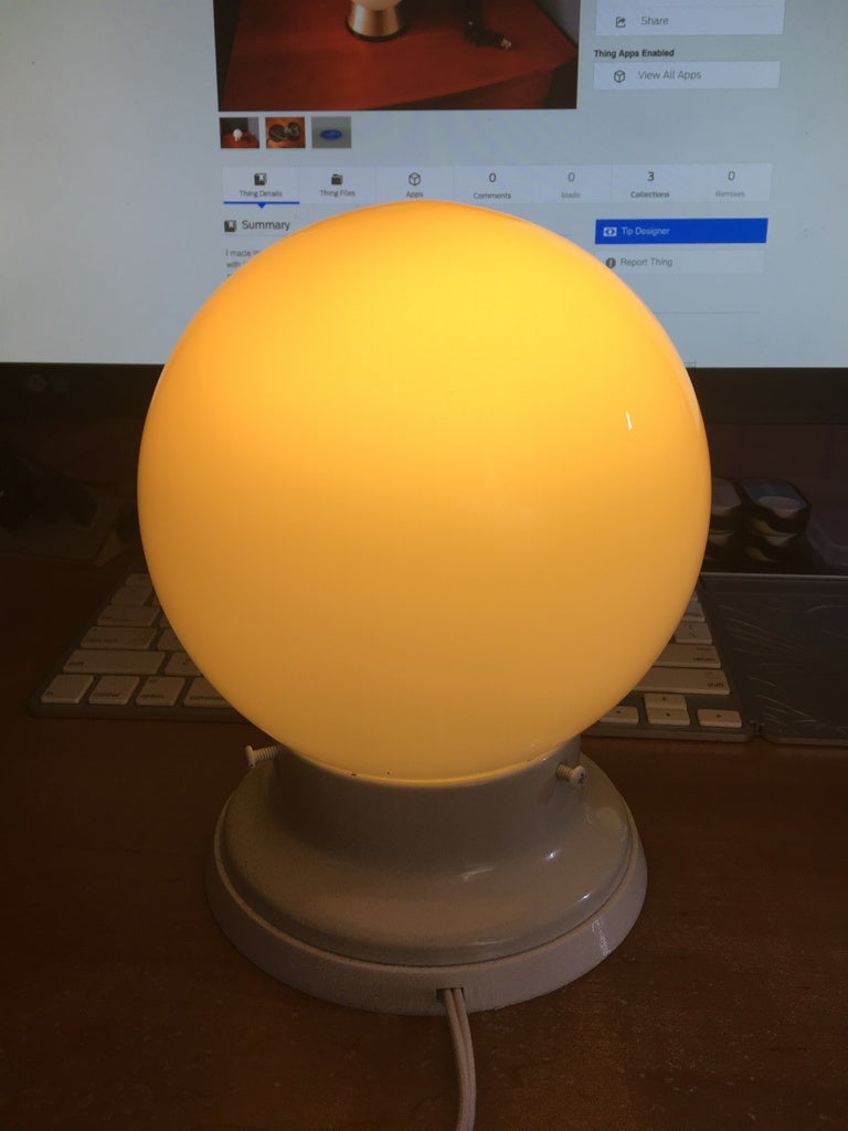Wake-Up Light Alarm w/ MiLight by lehighkid | Download free STL model ...