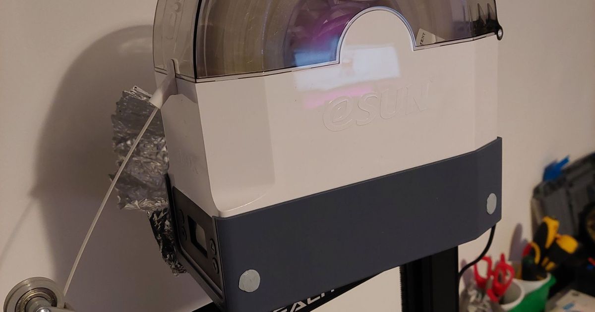 Adjustable Top Frame Holder for eSUN eBOX Lite by DJMitch117 | Download ...