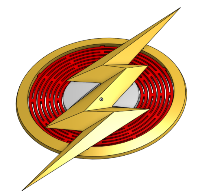 The Flash Symbol V2 by Hogger | Download free STL model | Printables.com
