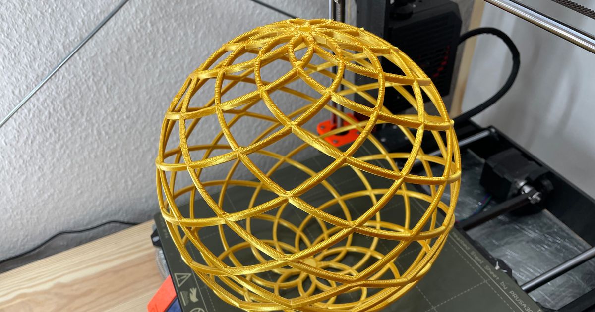 Christmas Ornament Big Sphere / Half Sphere by the.pfrank | Download ...