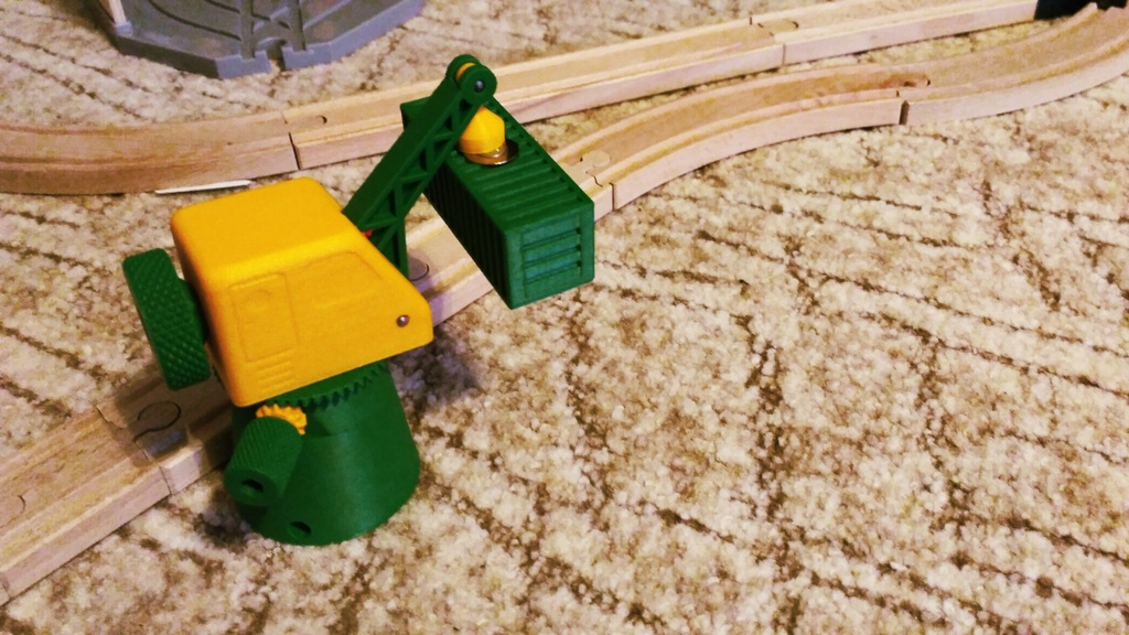Tower/clever crane and container for wooden track - Brio and Ikea ...
