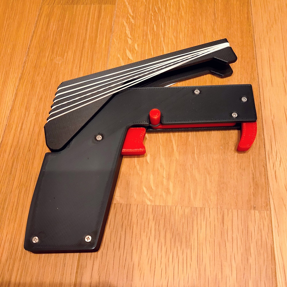 Rubber band gun & Magazine by pirotsuku | Download free STL model ...