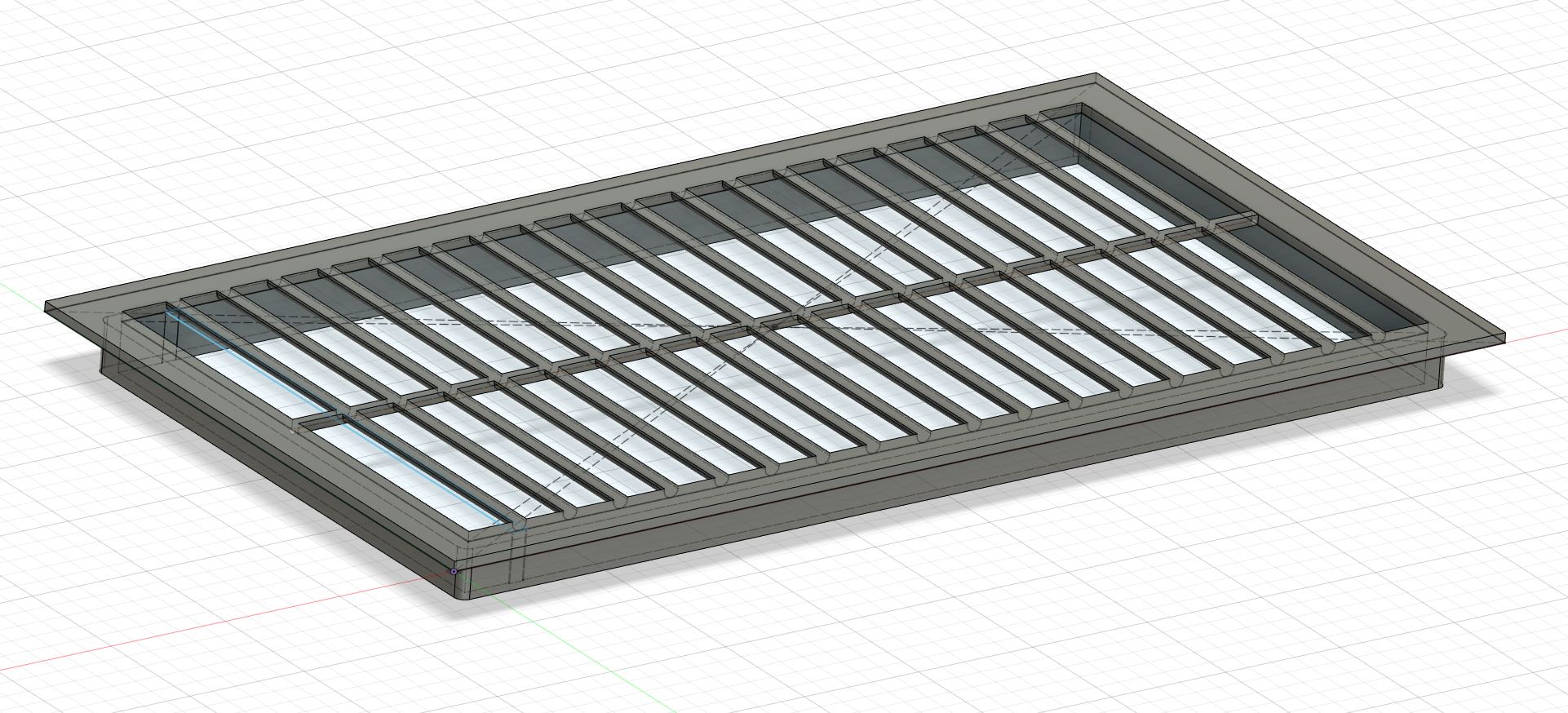 Windowsill Ventilation Grid by nozzleshift.com | Download free STL ...