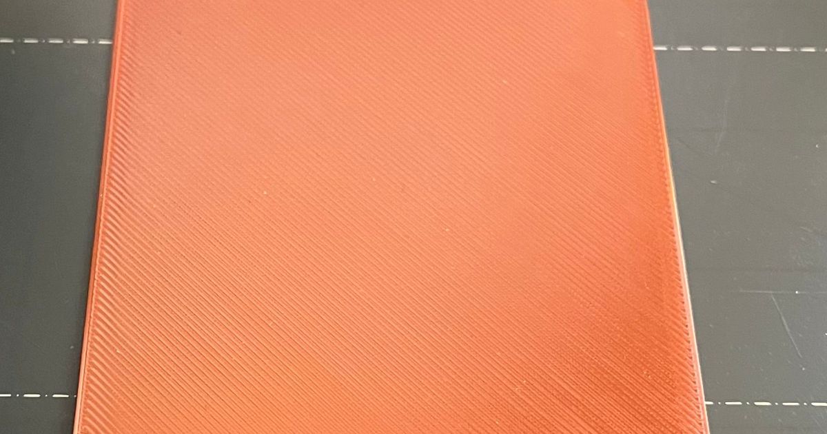 Quick & Easy First Layer Test (PLA, PETG, ABS) by Ozzy The Artist ...