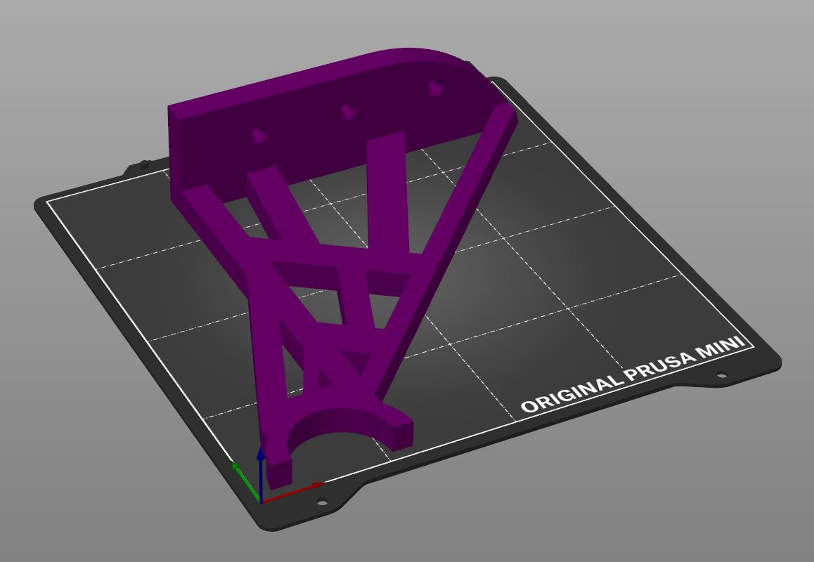 Filament Table Stand With Screw Holes, Up to 2kgs by P3D Print Magic | Download free STL model ...