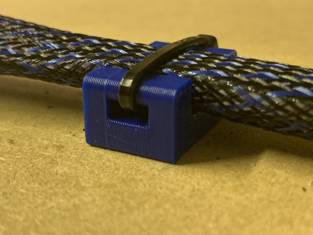 Cable/Zip Tie Mount by cfeldhaus | Download free STL model | Printables.com