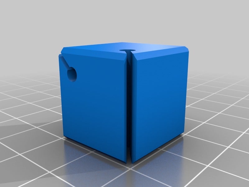 fidget cube with flexible hinges by schuetzi99 | Download free STL ...