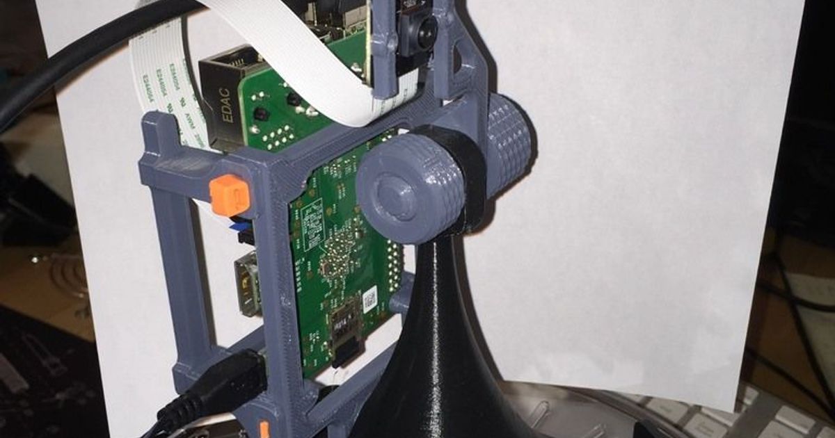 Raspberry Pi Webcam by jahg | Download free STL model | Printables.com
