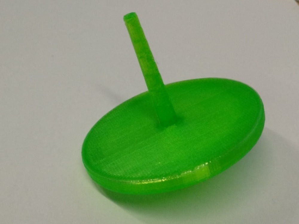 Spinning Top, easy to print, works great by schuetzi99 | Download free ...