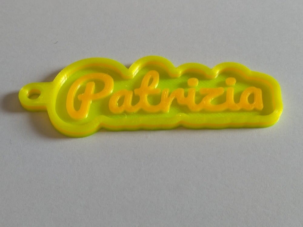 Customizable Key Chain with your personal name (OpenSCAD) by schuetzi99 ...