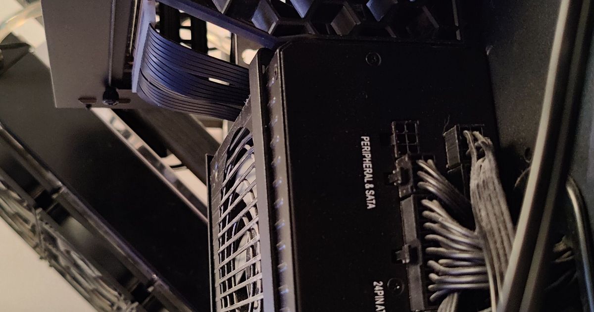 Thermaltake Core P-GPU Frame Stabilizer by Alex | Download free STL ...