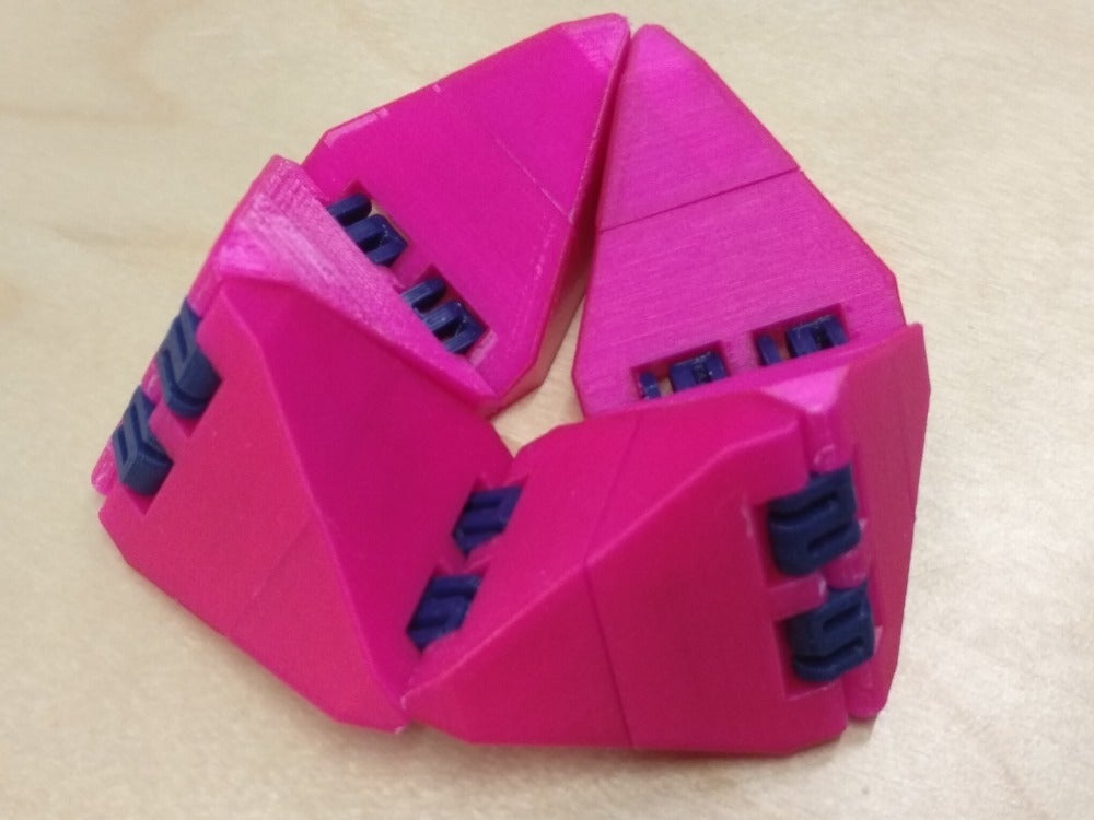 Flexagon fidget, easy to print by schuetzi99 | Download free STL model ...