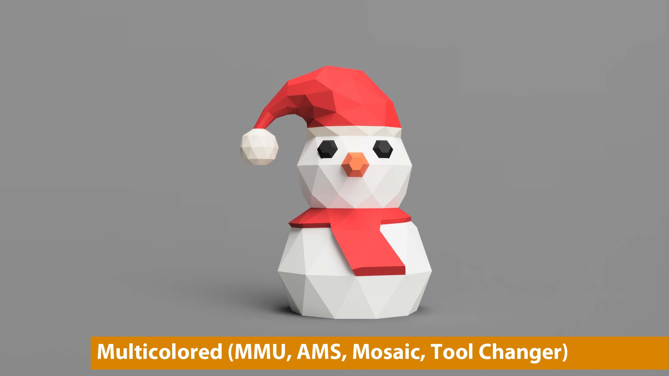Snowman 06 (MC) by Wilko | Download free STL model | Printables.com
