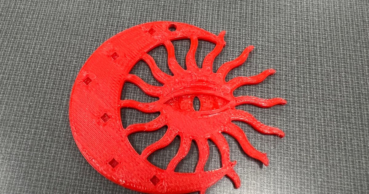 Sun and Moon by Trigun | Download free STL model | Printables.com
